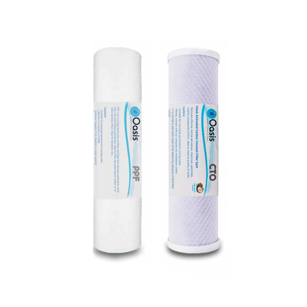 PP & Activated Carbon Water Filter Replacement Set